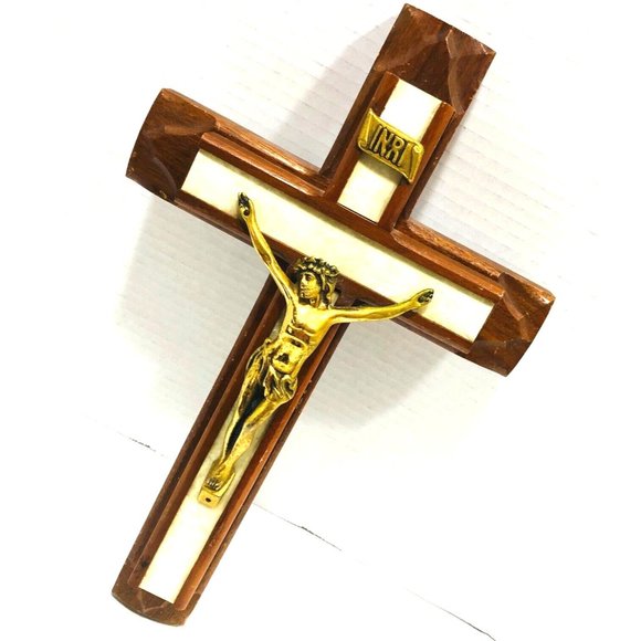 unbranded | Wall Decor | Vtg Crucifix Cross Last Rites Sick Call Holy ...